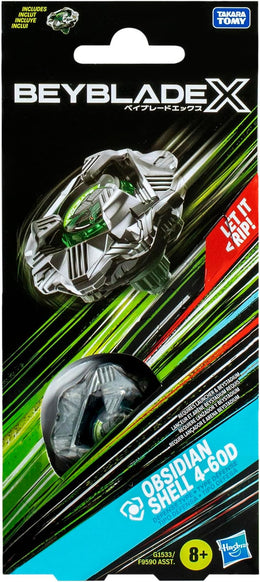 Beyblade X Obsidian Shell 4-60D Hasbro
